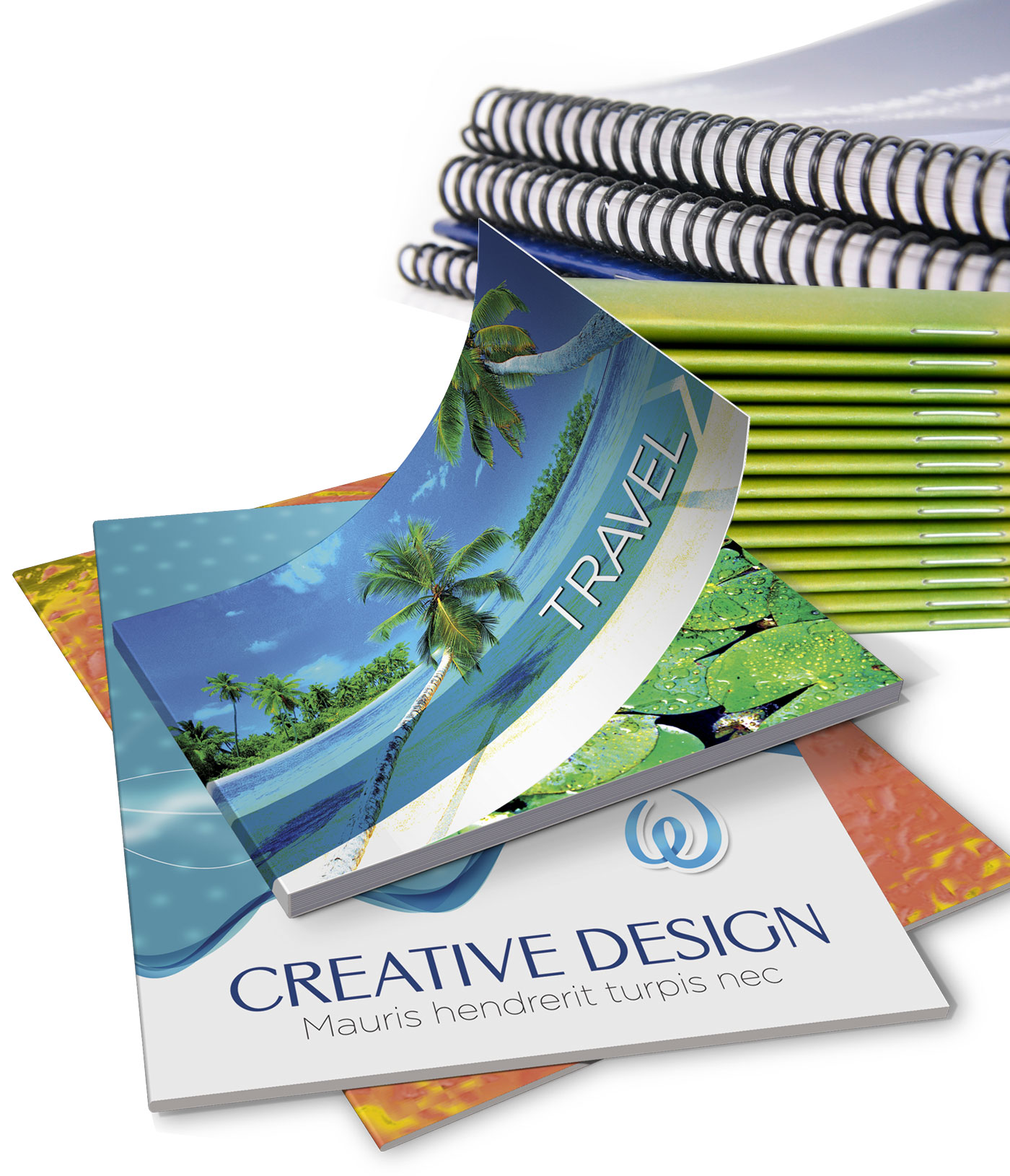 Multi-page booklets and manuals are a snap to print with MG Print